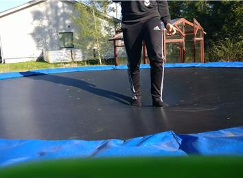 Longest Time To Keep A Coin Rolling On A Trampoline | World Record ...