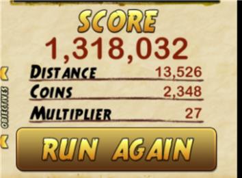 Highest Score In "Temple Run 2" | World Record | Amy White