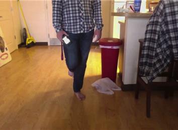 Longest Time Standing On Left Foot | World Record | Robert Marshall