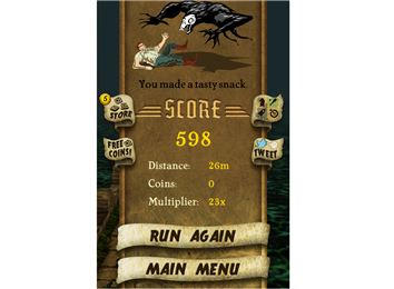 Lowest Score In A Single Game Of "Temple Run" | World Record | Zach Lorenz
