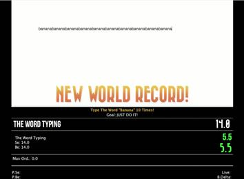 Typing World Records