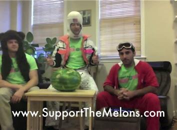 Most Slaps Of A Melon In 30 Seconds | World Record | SupportMelons