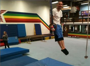 Longest Pike Hold In Support On Men's Gymnastics Still Rings | World ...