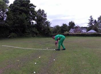 Fastest Time To Hit 100 Golf Balls | World Record | Mark Evans