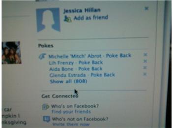 Most Facebook Pokes | World Record | Zidartha Boquilla