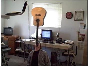 Longest Time Balancing Guitar On Chin While Seated | World Record ...