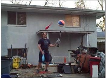 Most Consecutive Catches Juggling Two Clubs In One Hand While Hovering ...