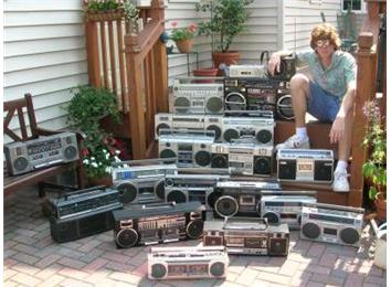 Largest Boombox Collection | World Record | Matt Steck