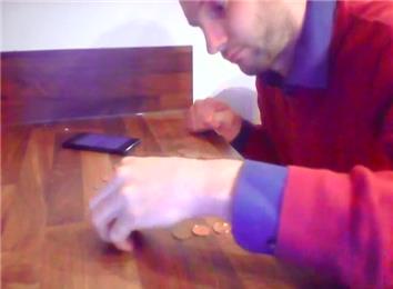 Tallest Penny Tower Stacked With Left Hand In One Minute | World Record ...