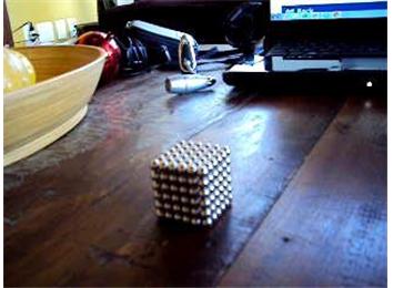 Fastest Time To Make A Cube Out Of A Pile Of Buckyballs | World Record ...