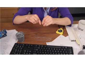 Fastest Time To Unfold 10 Paperclips | World Record | Stride Marketers