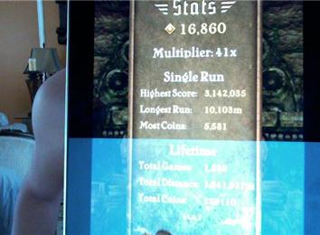 Highest Score On "Temple Run" | World Record | Yasser Halum