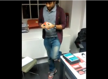 Fastest Time To Solve A Rubik's Cube While Hopping On One Leg | World ...