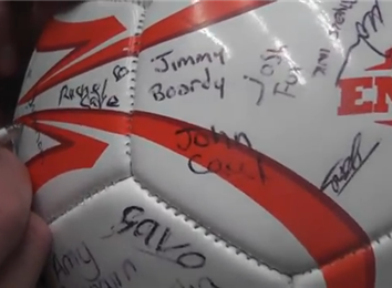 Most Unique Signatures On A Soccer Ball | World Record | Paul (Pabs) Melia