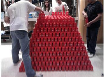 Largest Solo Cup Pyramid | World Record | Harshal Rana