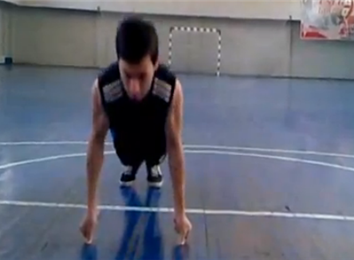 Most Consecutive Thumb Push-Ups | World Record | Georgian Records ...