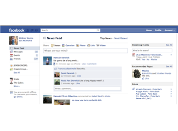 Most Facebook Pokes | World Record | Lindsay Louise