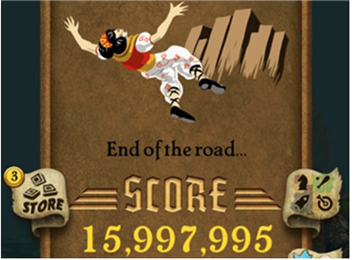 Highest Score On "Temple Run" | World Record | Joe Bricker