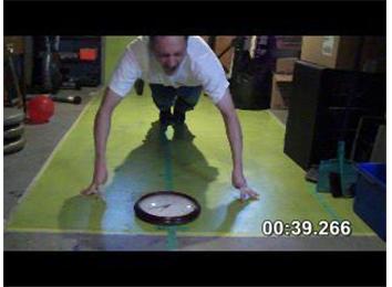 Longest Eight-Finger Plank | World Record | Darryl Learie