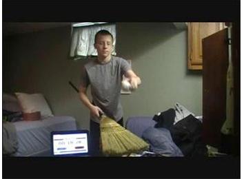 Most Bounces Of A Baseball On A Broom | World Record | Alex Cunningham