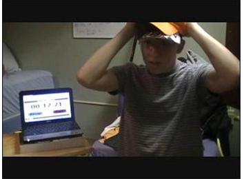 Most Hats Put On In Five Seconds | World Record | Alex Cunningham