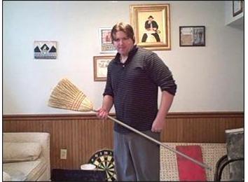 Most Bounces Of A Baseball On A Broom | World Record | Brian Pankey