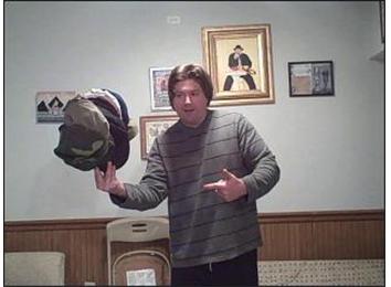 Most Hats Tossed From One Hand To The Other | World Record | Brian Pankey