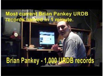 Most Brian Pankey World Records Named In One Minute | World Record ...