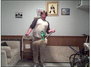 Longest Time To Balance A 20-Ounce Bottle Of Water On A Broom With One ...