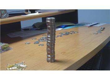 Tallest Coin Tower | World Record | Joseph Nagy and David Dargay