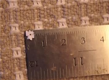 Smallest Paper Snowflake | World Record | Sandi Knowles