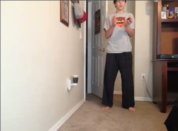 Most Times Throwing A Hacky Sack Between Hands World Record Noah Jacob