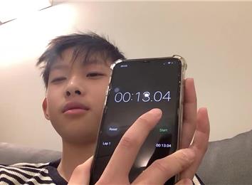 Fastest Time To Say First 100 Digits Of Pi With Eyes Closed | World ...