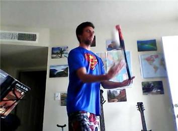Most Consecutive Catches Juggling Two Baseballs In One Hand While ...