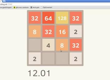 Fastest Time To Solve "2048" (Online) | World Record | Vineeth Raj