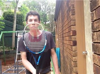 Longest Time Balancing A Tennis Racquet On Two Fingers | World Record ...