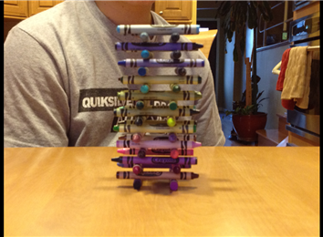 Highest Crayon Tower | World Record | Steven Teman