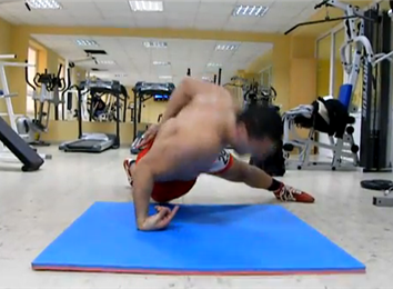 Most Consecutive One-Armed Back-Of-Hand Push-Ups | World Record | Ioseb ...