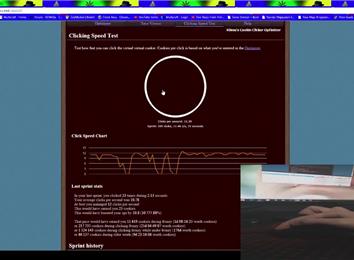 Most Mouse Clicks In 30 Seconds | World Record | Cailan Underwood