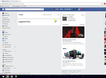Most Facebook Pokes | World Record | Blu Red