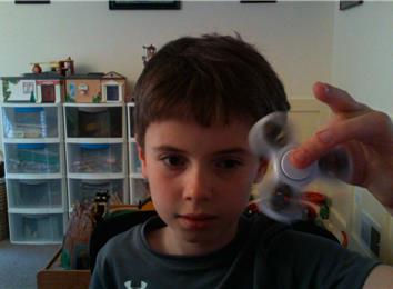 Longest Time Spinning A Fidget Spinner | World Record | Dylan Reitz