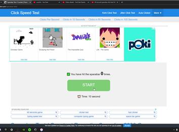 Most Spacebar Presses In 10 Seconds | World Record | susollie
