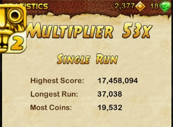 Highest Score In "Temple Run 2" | World Record | Max Filippov