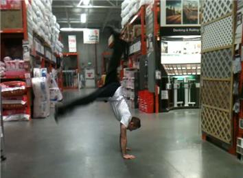 Longest Handstand In A Store | World Record | Michael Louis