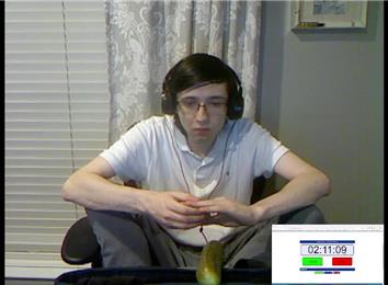 Longest Time Staring At A Pickle | World Record | JustinLevine