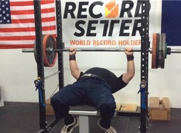 Most Reps Bench Pressing A 415-Pound Barbell (Athlete Over 40 Years Old ...
