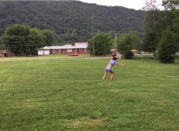 Most Cartwheels In 10 Seconds | World Record | Callie Allen