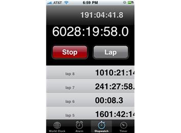 Most Hours Logged On An iPhone Stopwatch | World Record | Dan Crowley