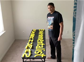 Longest Text Art Made Using Stacked Plastic Tokens | World Record ...