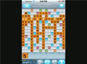 Highest Single Move "Words With Friends" Score | World Record | Tony Hall
